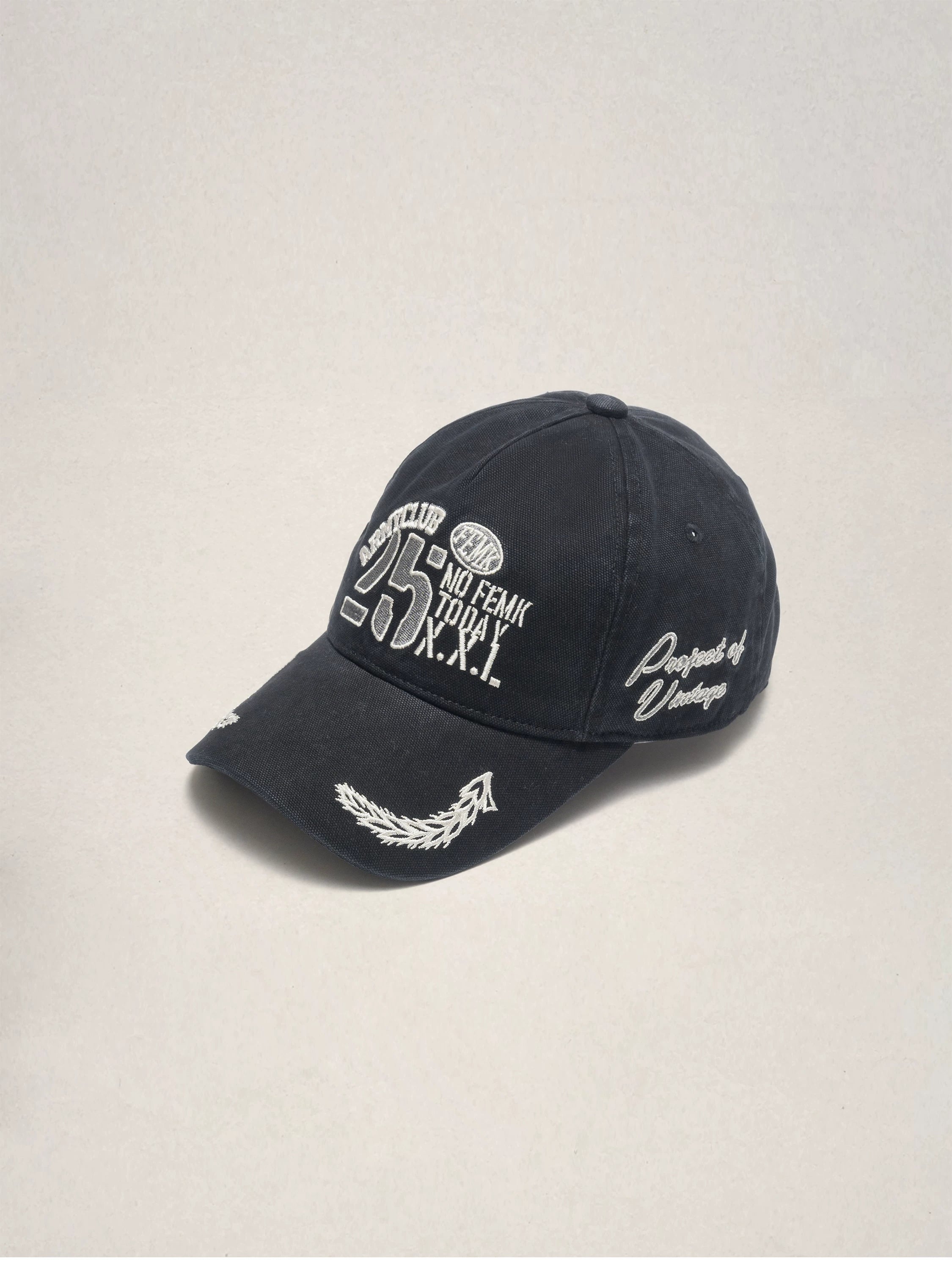 Fleamarket Vintage Alphabet Embroidered Cap – OPTIONQAAF