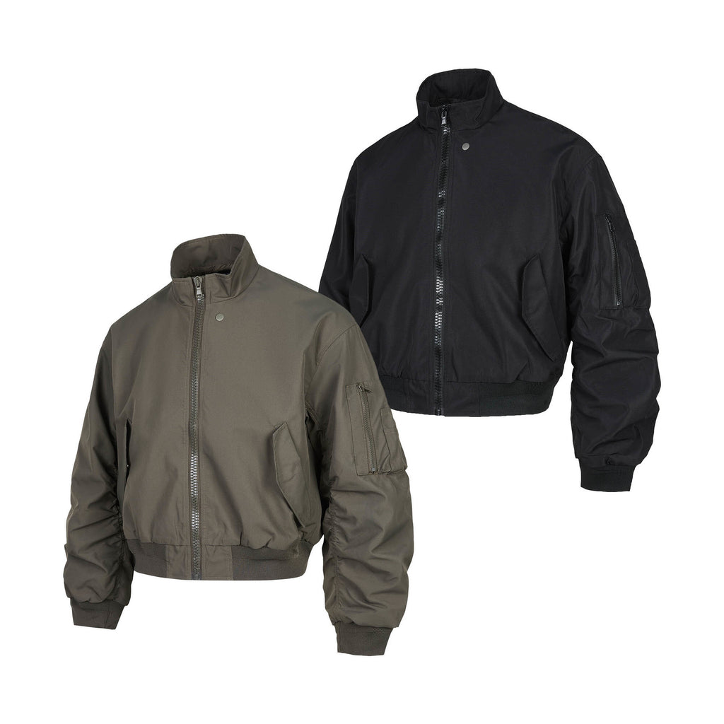 EME Vintage Minimalist Stand-Up Jacket – OPTIONQAAF