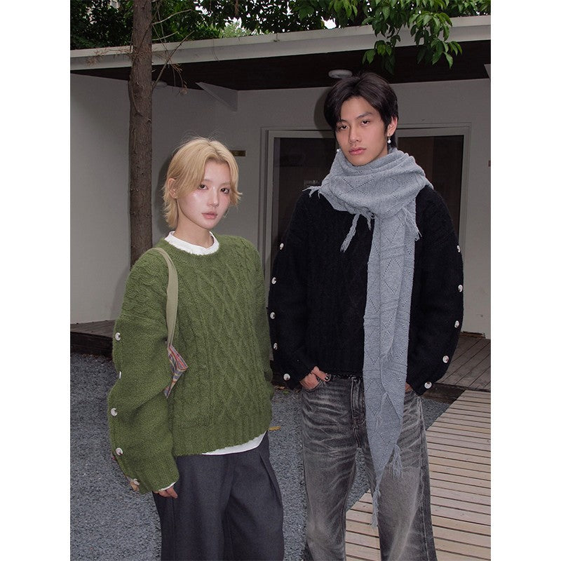 Eme Cable Knit Sweater – OPTIONQAAF