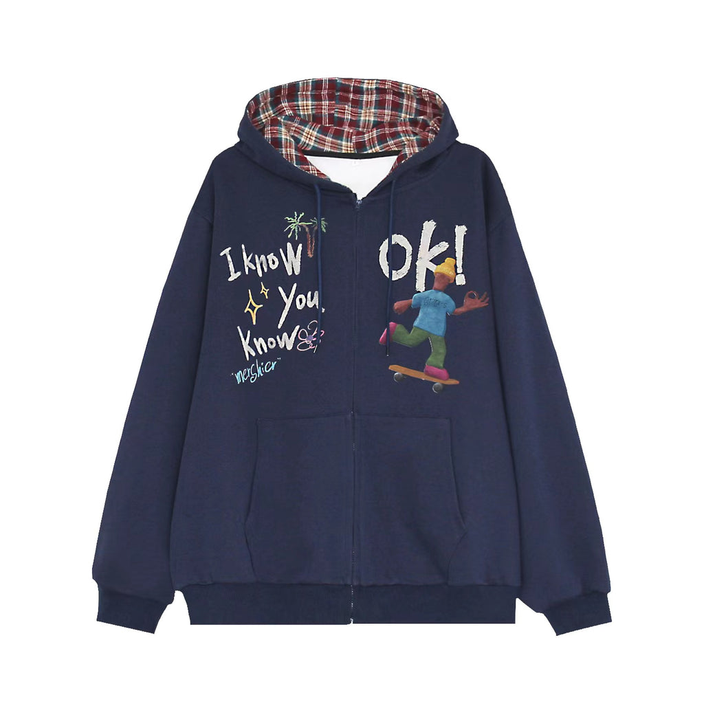 Lemanism skateboard Zipper Hoodie Jacket – OPTIONQAAF